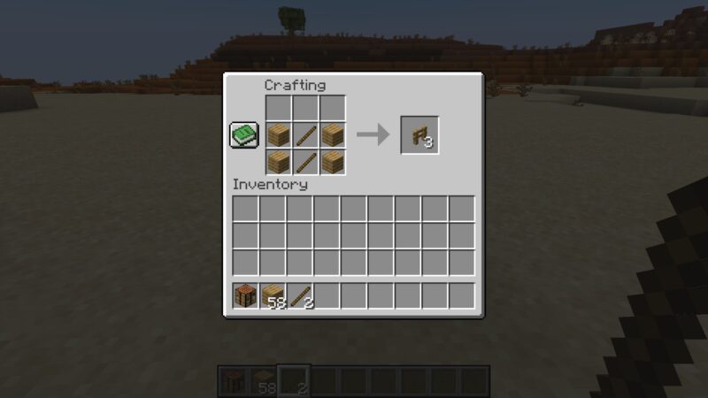 How To Craft a Fence in Minecraft? - Deltia's Gaming