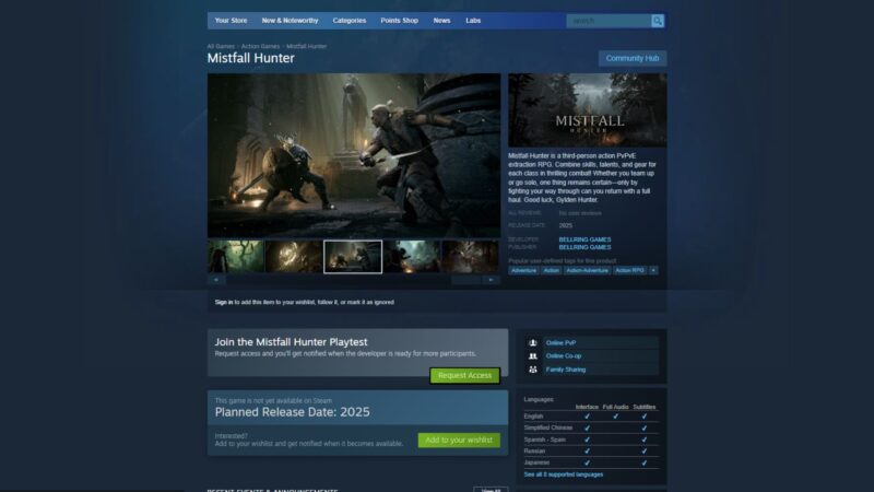 Is Mistfall Hunter on Xbox Game Pass? - Deltia's Gaming