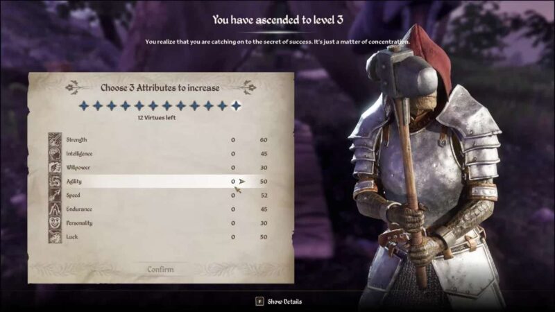 Oblivion Remastered: Attributes System Guide - Deltia's Gaming