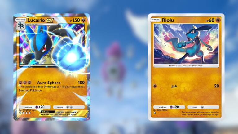 Best Lucario Ex Deck Guide For Pokemon TCG Pocket - Deltia's Gaming