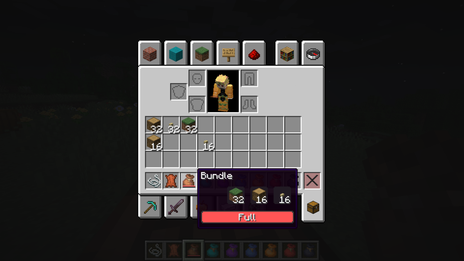 How To Craft a Bundle in Minecraft - Deltia's Gaming