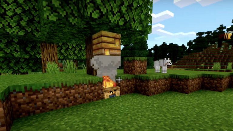 How To Make a Beehive in Minecraft - Deltia's Gaming