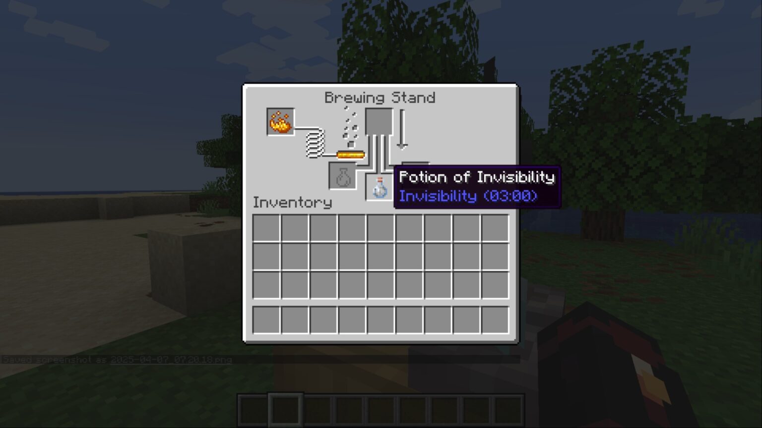 Minecraft: How To Make Invisibility Potion - Deltia's Gaming