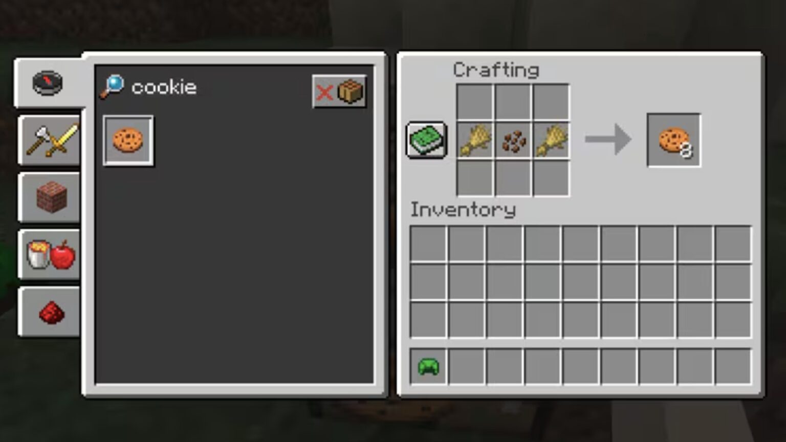 How To Craft Cookies in Minecraft - Deltia's Gaming
