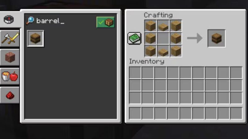 ⁠How To Make a Barrel in Minecraft? - Deltia's Gaming