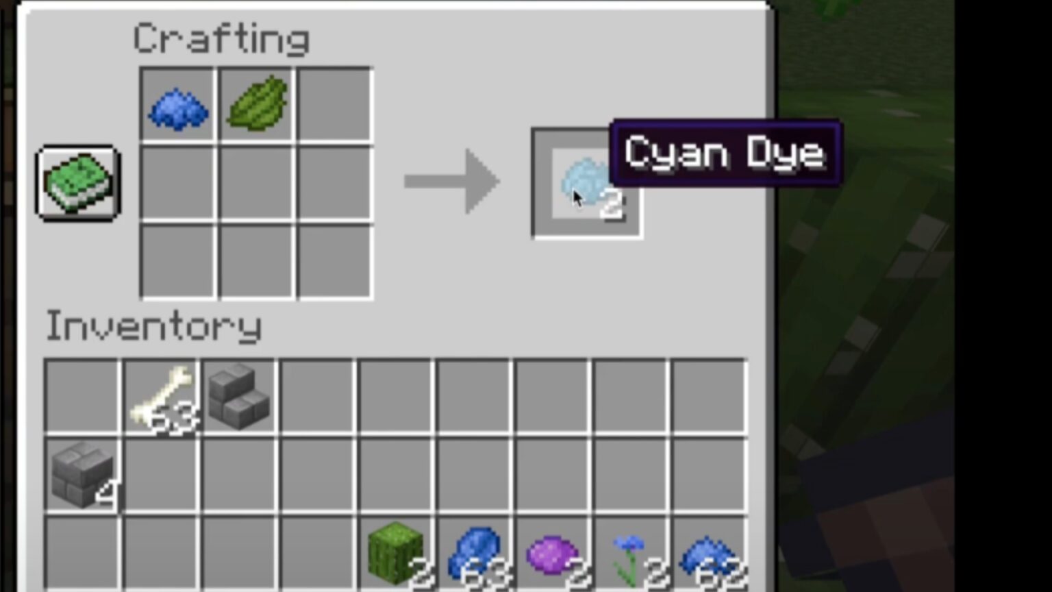 How To Make Cyan Dye in Minecraft - Deltia's Gaming