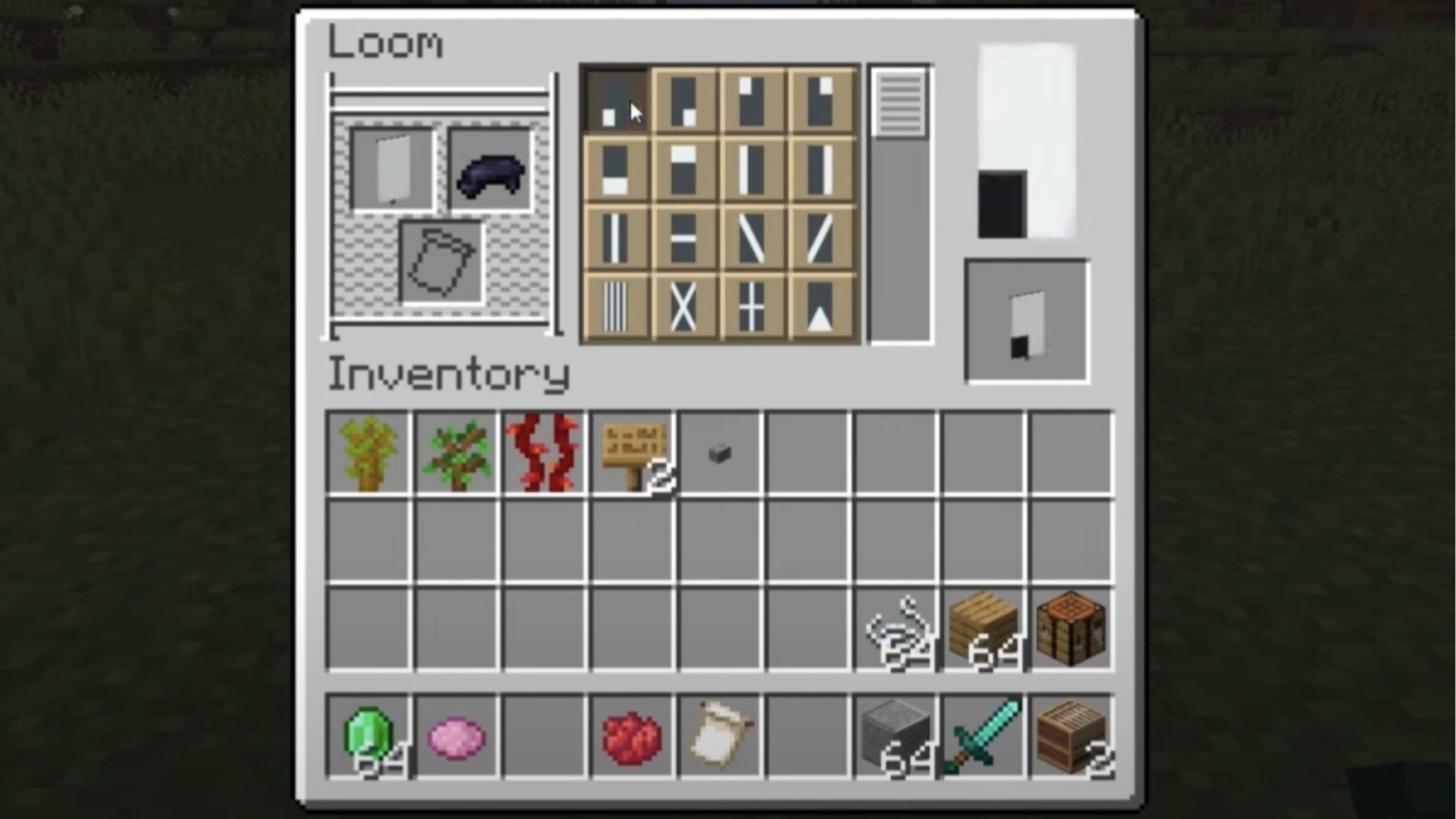 How To Make a Loom in Minecraft - Deltia's Gaming