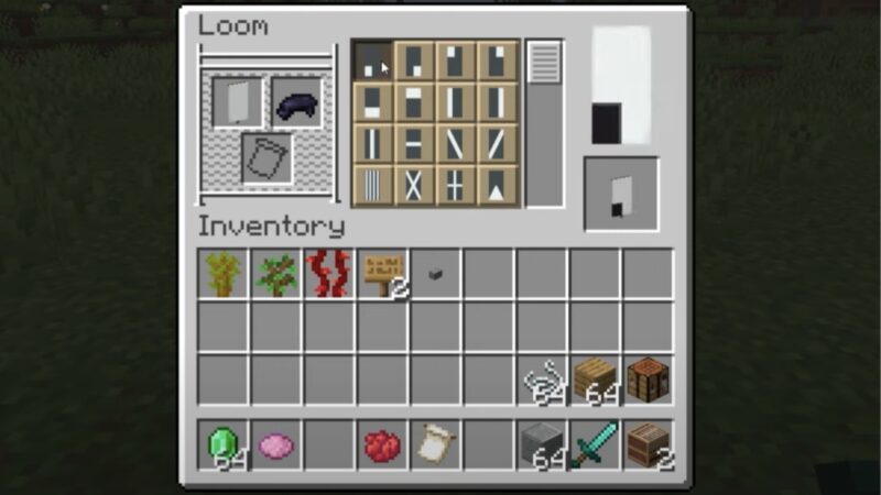 How To Make a Loom in Minecraft - Deltia's Gaming
