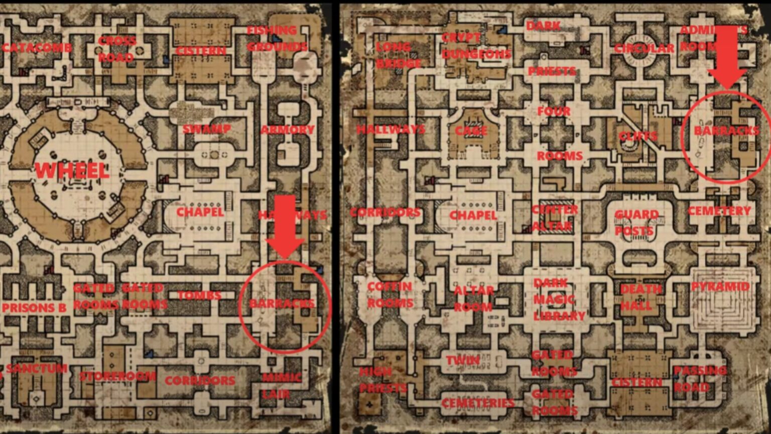 Location of Barracks in Dark and Darker - Deltia's Gaming