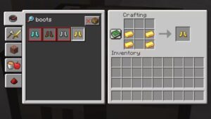 How To Make Boots in Minecraft - Deltia's Gaming