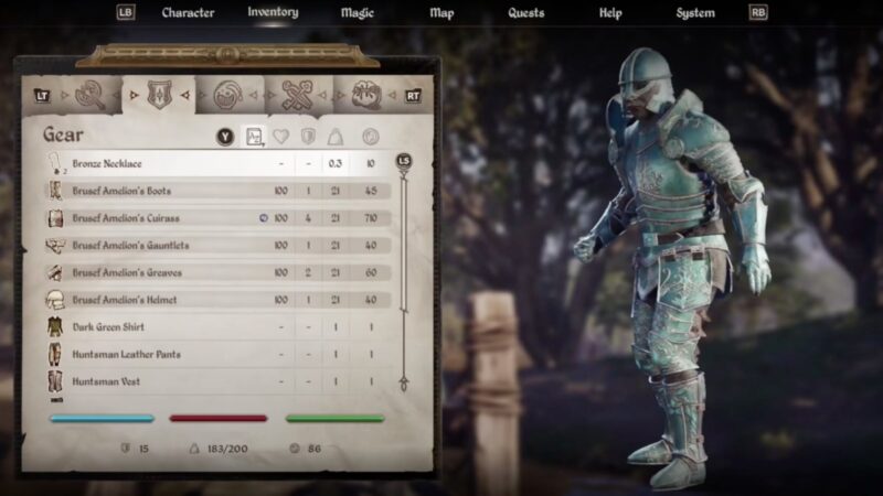 Oblivion Remastered: Where To Find All Items of the Brusef Amelion's Armor Set - Deltia's Gaming