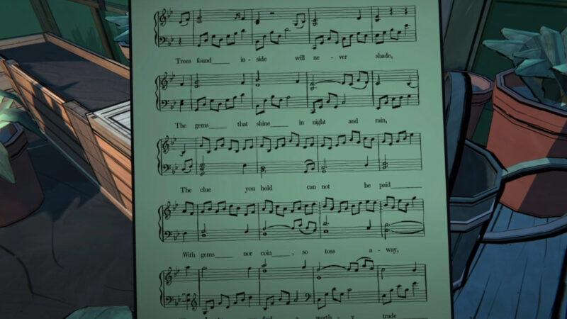 Blue Prince: How To Solve the Music Sheet Puzzle - Deltia's Gaming