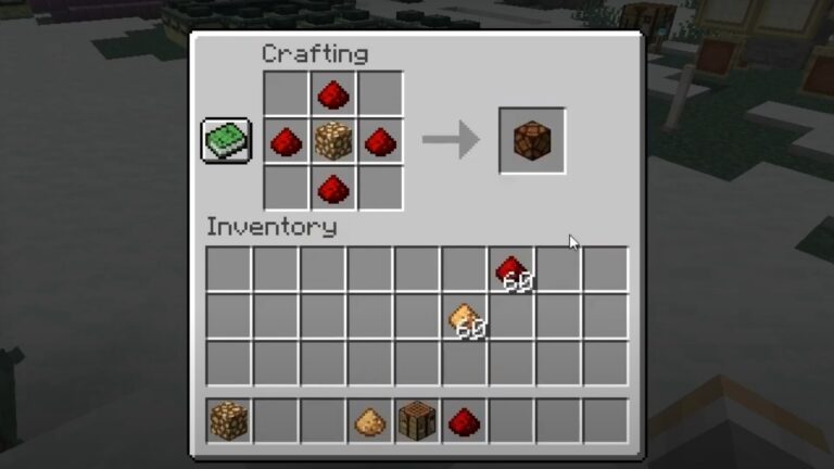 How To Craft a Redstone Lamp in Minecraft? - Deltia's Gaming
