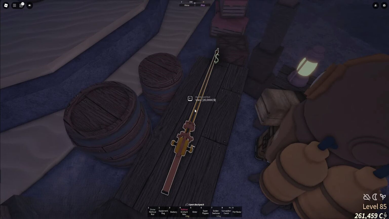 Fisch Roblox Guide: How To Get Reinforced Rod - Deltia's Gaming