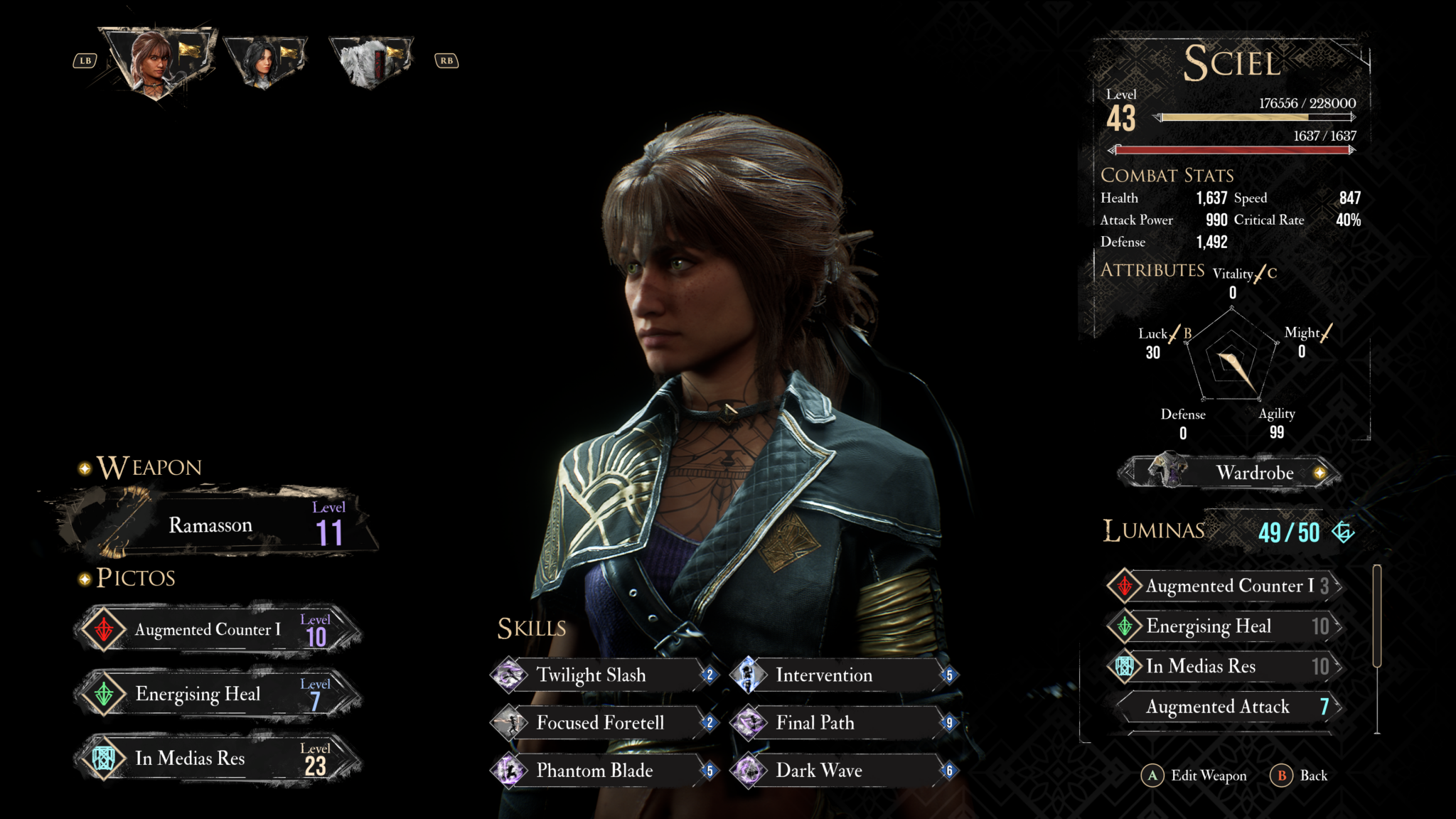 Clair Obscur Expedition 33: Best Sciel Build - Deltia's Gaming