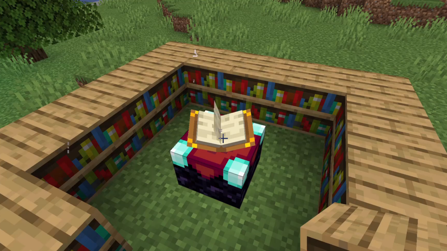 How To Make a Bookshelf in Minecraft - Deltia's Gaming