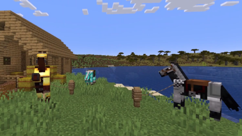 How To Craft a Horse Armor in Minecraft - Deltia's Gaming