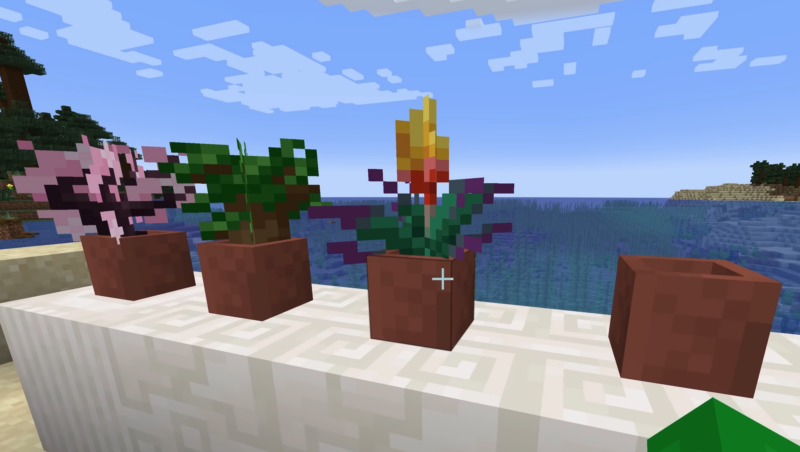 How To Craft a Flower Pot in Minecraft - Deltia's Gaming
