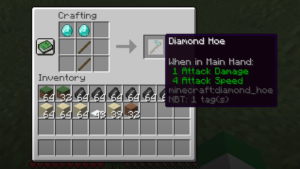 How To Craft and Use Hoe in Minecraft - Deltia's Gaming