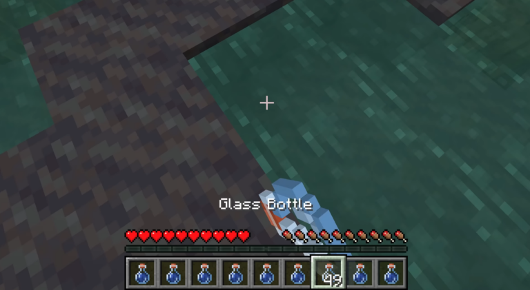 How To Craft and Use Glass Bottle in Minecraft - Deltia's Gaming