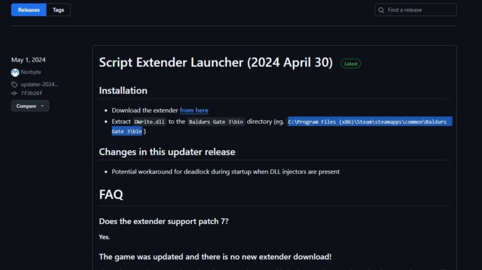 How To Use Baldur's Gate 3 Script Extender - Deltia's Gaming