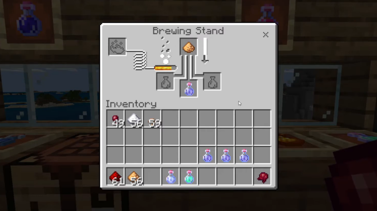 How To Craft and Use the Potion of Slowness in Minecraft - Deltia's Gaming