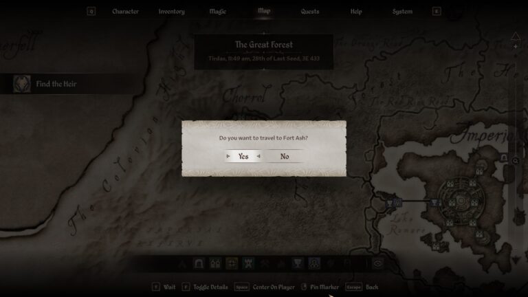 How To Fast Travel in the Elder Scrolls IV: Oblivion Remastered ...