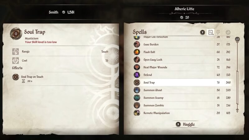 Oblivion Remastered: How To Use Soul Trap and Fill Soul Gems - Deltia's ...
