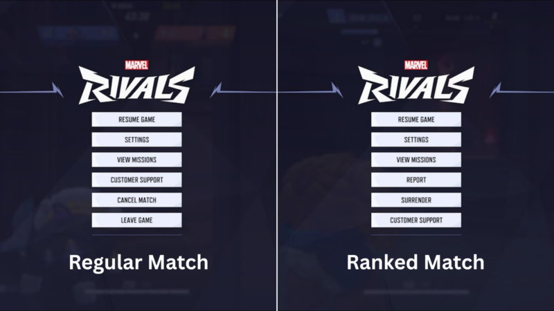 How To Surrender a Ranked Match in Marvel Rivals - Deltia's Gaming
