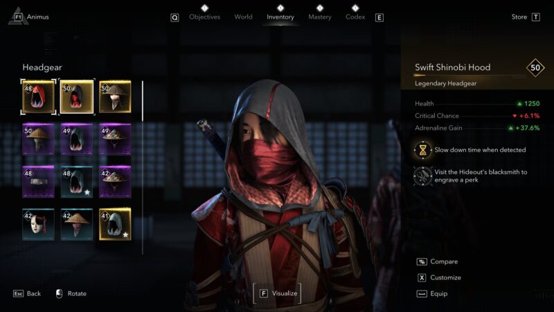 How To Get Swift Shinobi Hood in Assassin's Creed Shadows? - Deltia's ...