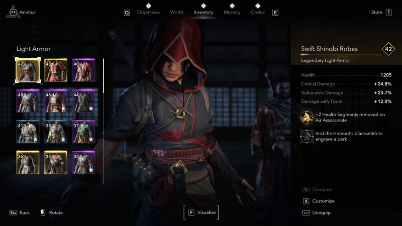 How To Get Swift Shinobi Robes in Assassin’s Creed Shadows - Deltia's ...