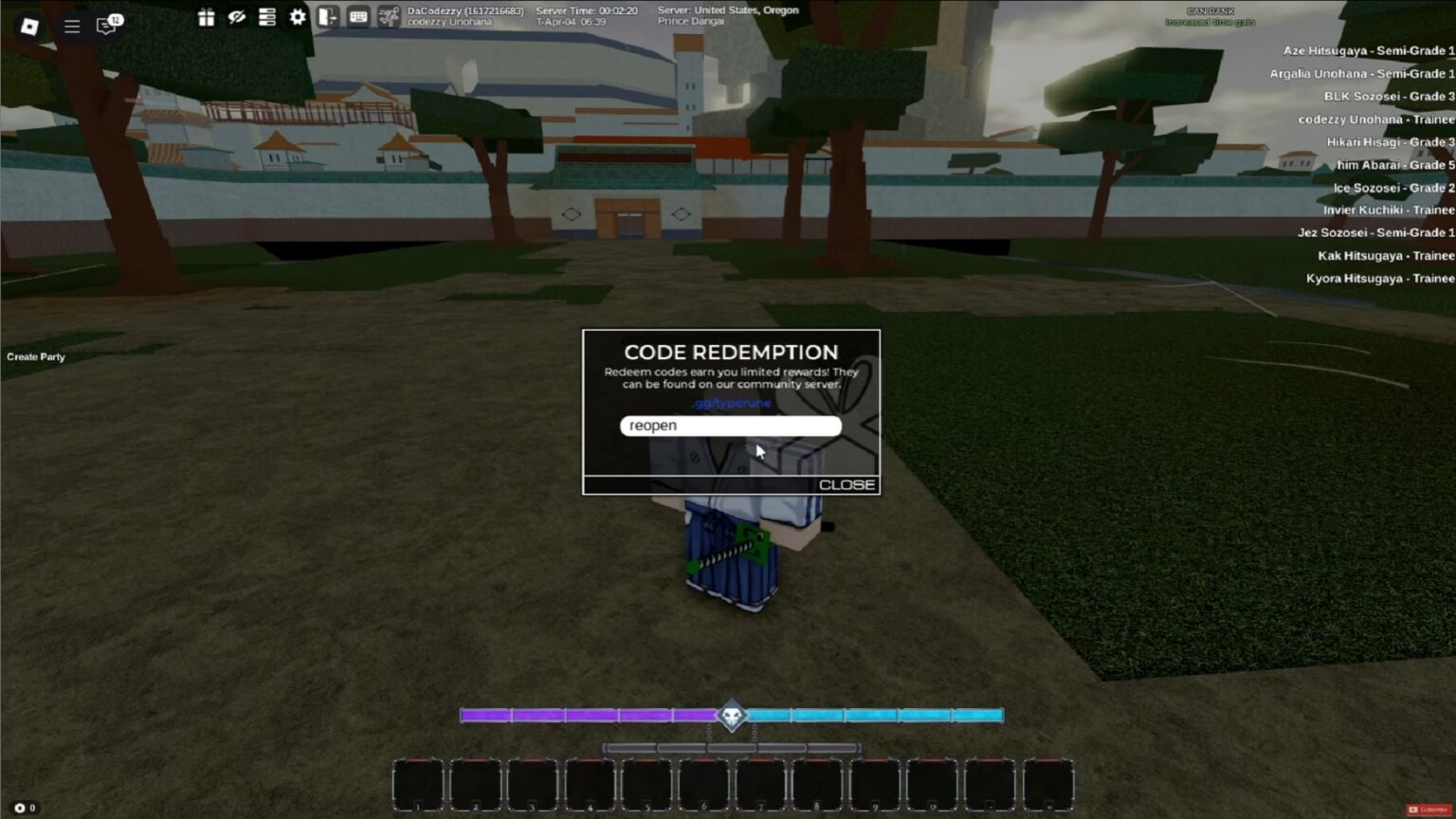 Roblox TYPE://RUNE Codes - Deltia's Gaming