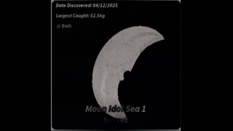 Fisch Roblox Guide: How To Catch Moon Idol