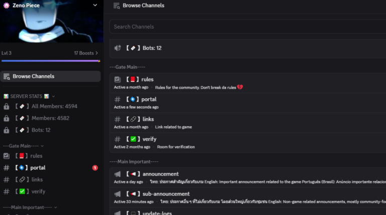 How To Join Zeno Piece Official Trello and Discord - Deltia's Gaming
