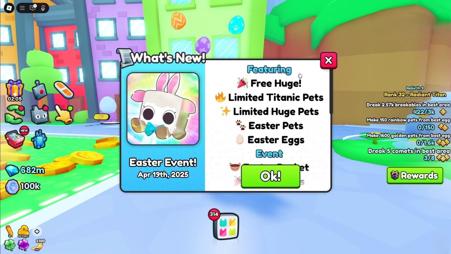 Complete Guide to Easter Event in Pet Simulator 99 Roblox - Deltia's Gaming