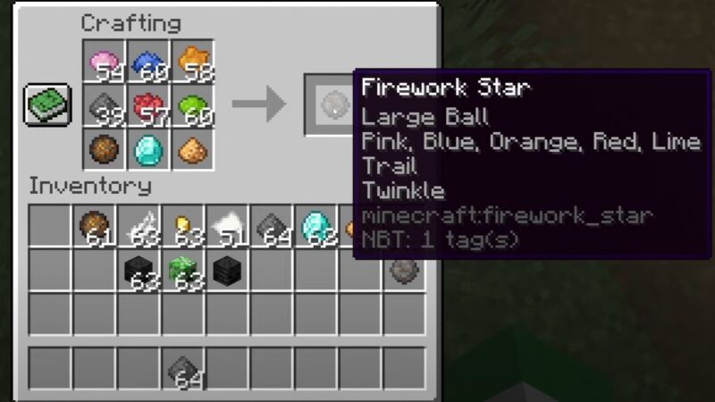 How To Make Firework Rockets in Minecraft - Deltia's Gaming