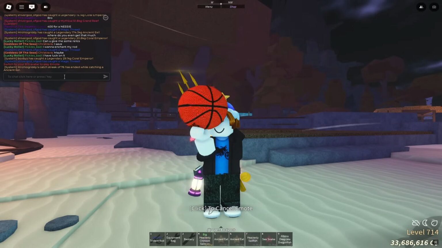 Fisch Roblox Guide: List of Emotes and How To Use Them - Deltia's Gaming