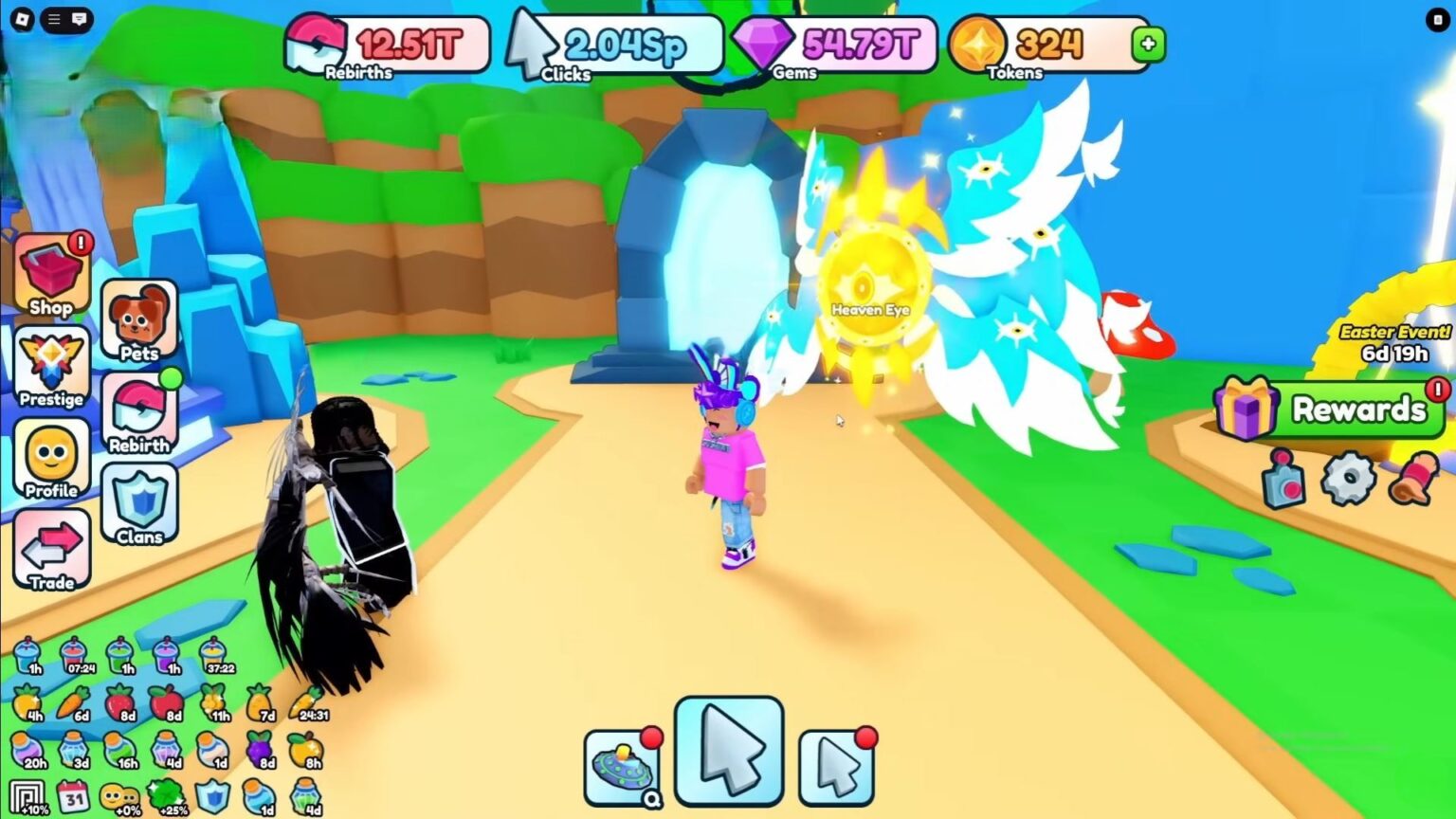 Rebirth Champions Ultimate Roblox Guide: How To Find Secret Heaven Eye ...