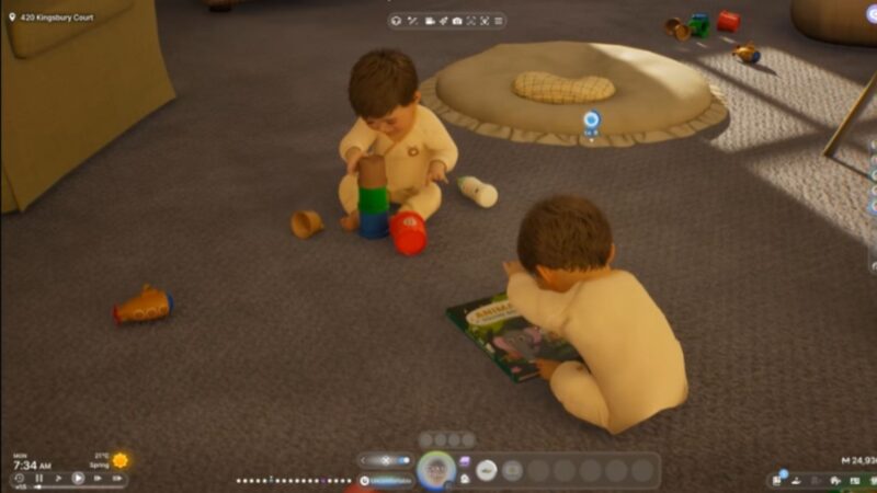 Inzoi: How To Feed the Baby - Deltia's Gaming