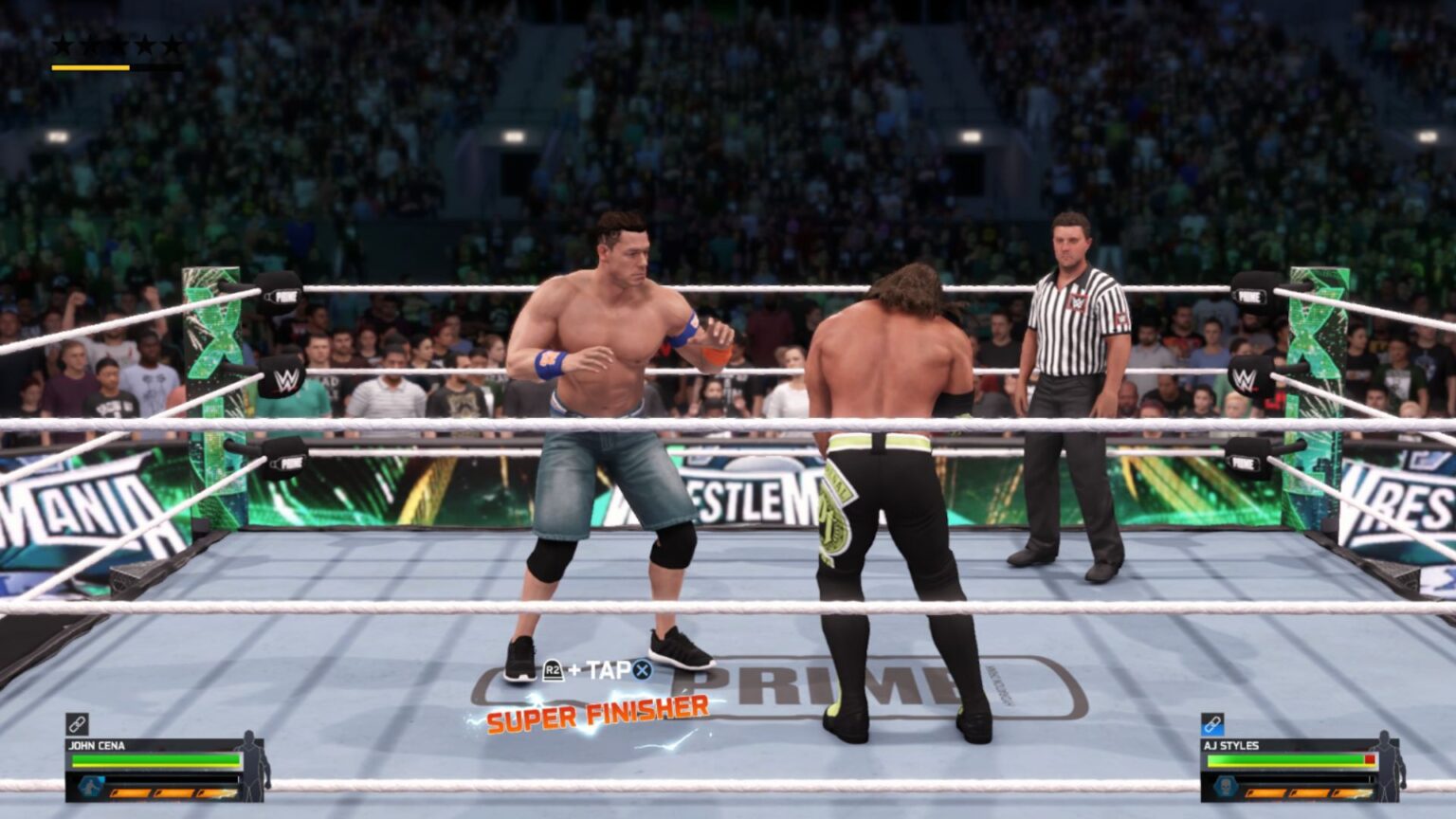 WWE 2K25: How To Perform the Double AA as John Cena - Deltia's Gaming