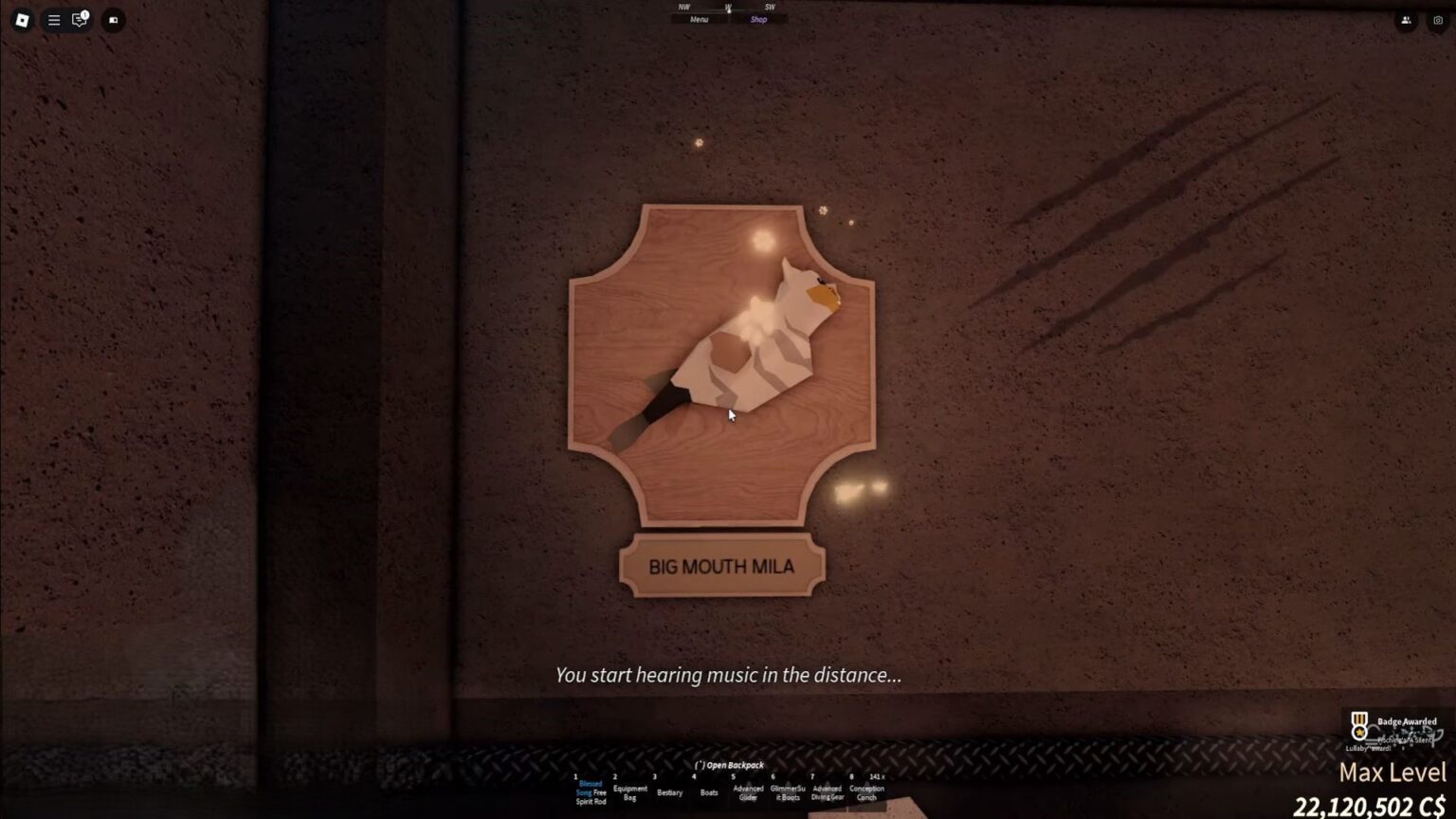 Fisch Roblox Guide: How To Get Silent Lullaby Badge - Deltia's Gaming