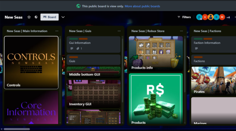 How To Join New Seas Roblox Official Trello and Discord - Deltia's Gaming