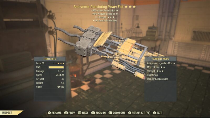 Fallout 76: Best Melee Ghoul build - Deltia's Gaming