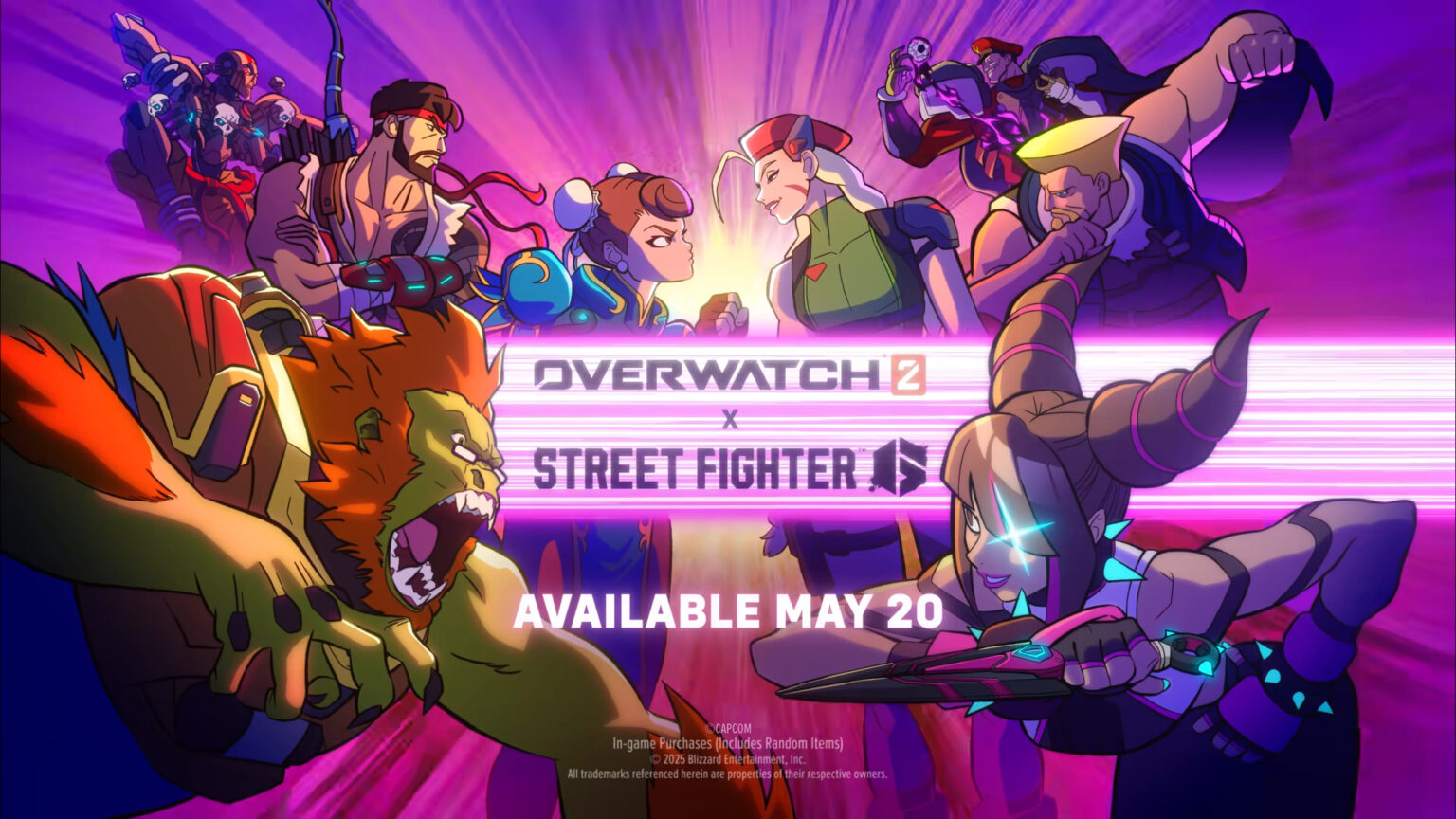 Overwatch 2 Announces Collaboration with Street Fighter - Deltia's Gaming