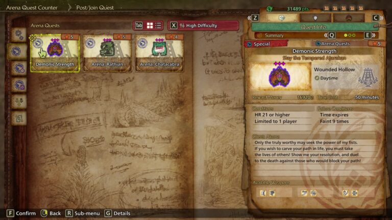 Monster Hunter Wilds: Ultimate Strength Quest Guide (SF6 Side Mission ...