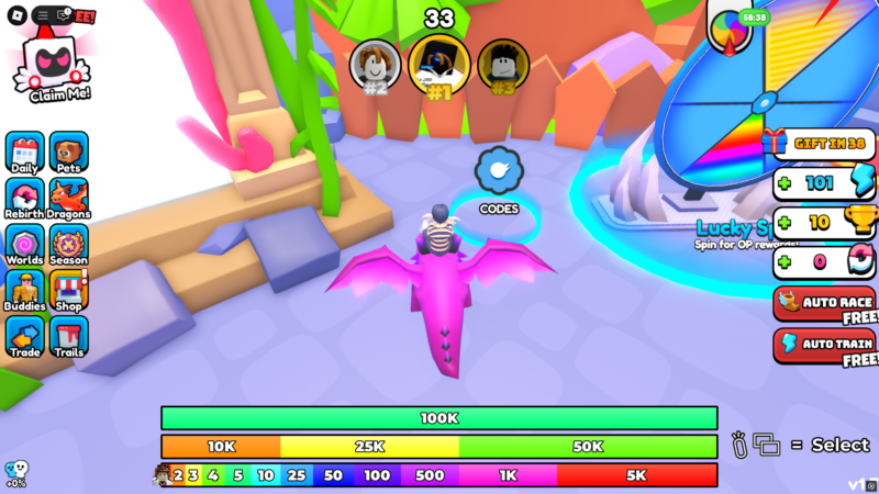 Roblox Dragon Training Codes (April 2026) - Deltia's Gaming