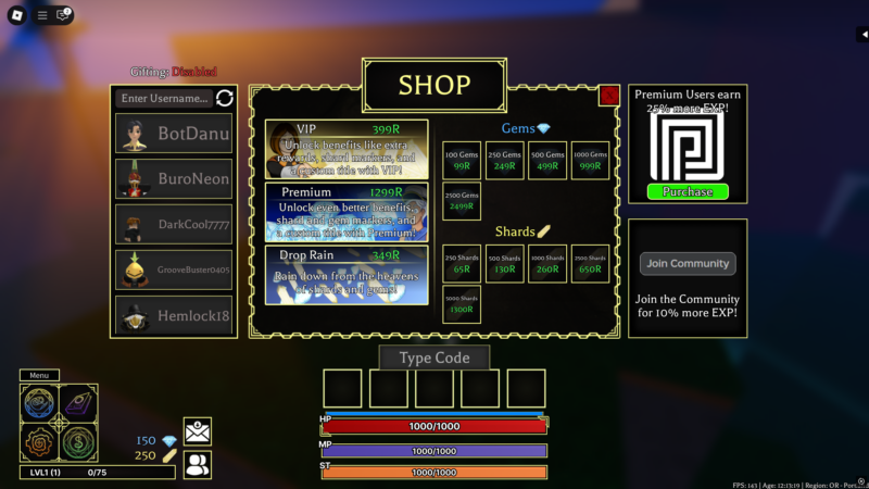 Elemental Warzone Roblox Codes - Deltia's Gaming