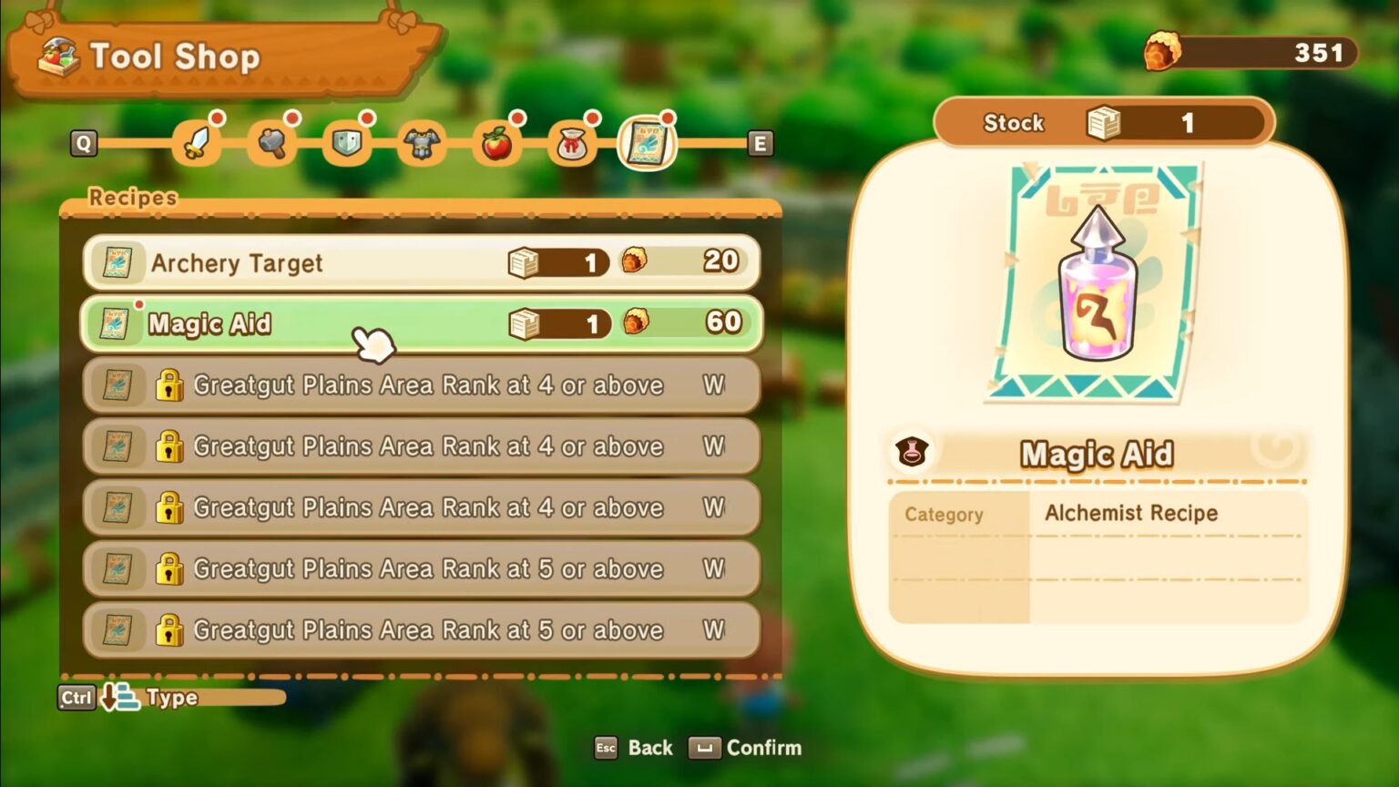 How To Get Magic Aid Recipe in Fantasy Life i The Girl Who Steals Time ...