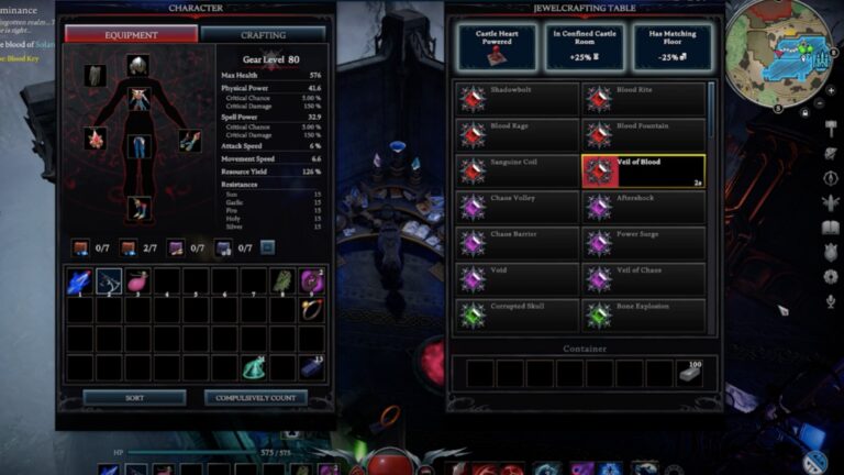 How To Get Skill Jewels in V Rising - Deltia's Gaming