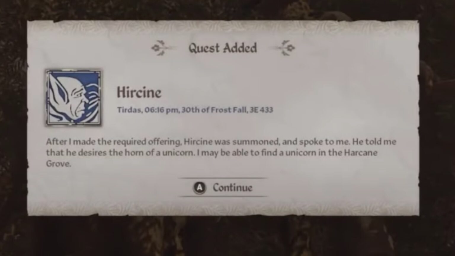 Oblivion Remastered: Hircine Quest Guide - Deltia's Gaming